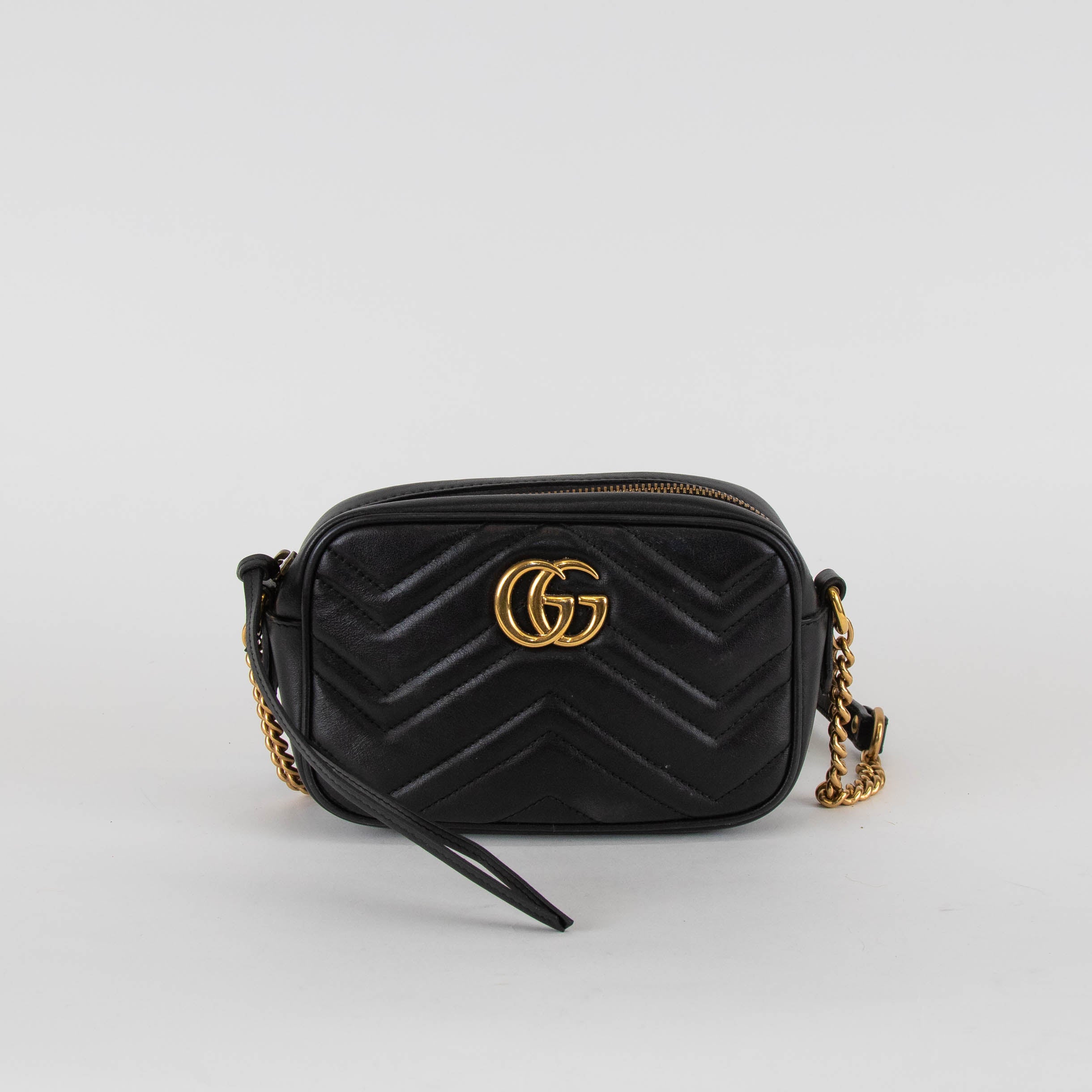 Gucci Black Mini Marmont Camera Crossbody – Phoenix Style