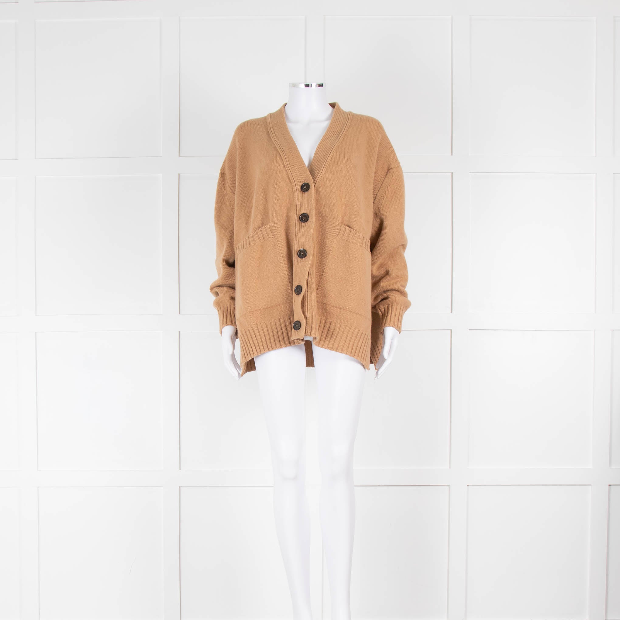 &DAUGHTER Tara Cardigan With Pockets In Brown Sugar Camel – Phoenix Style