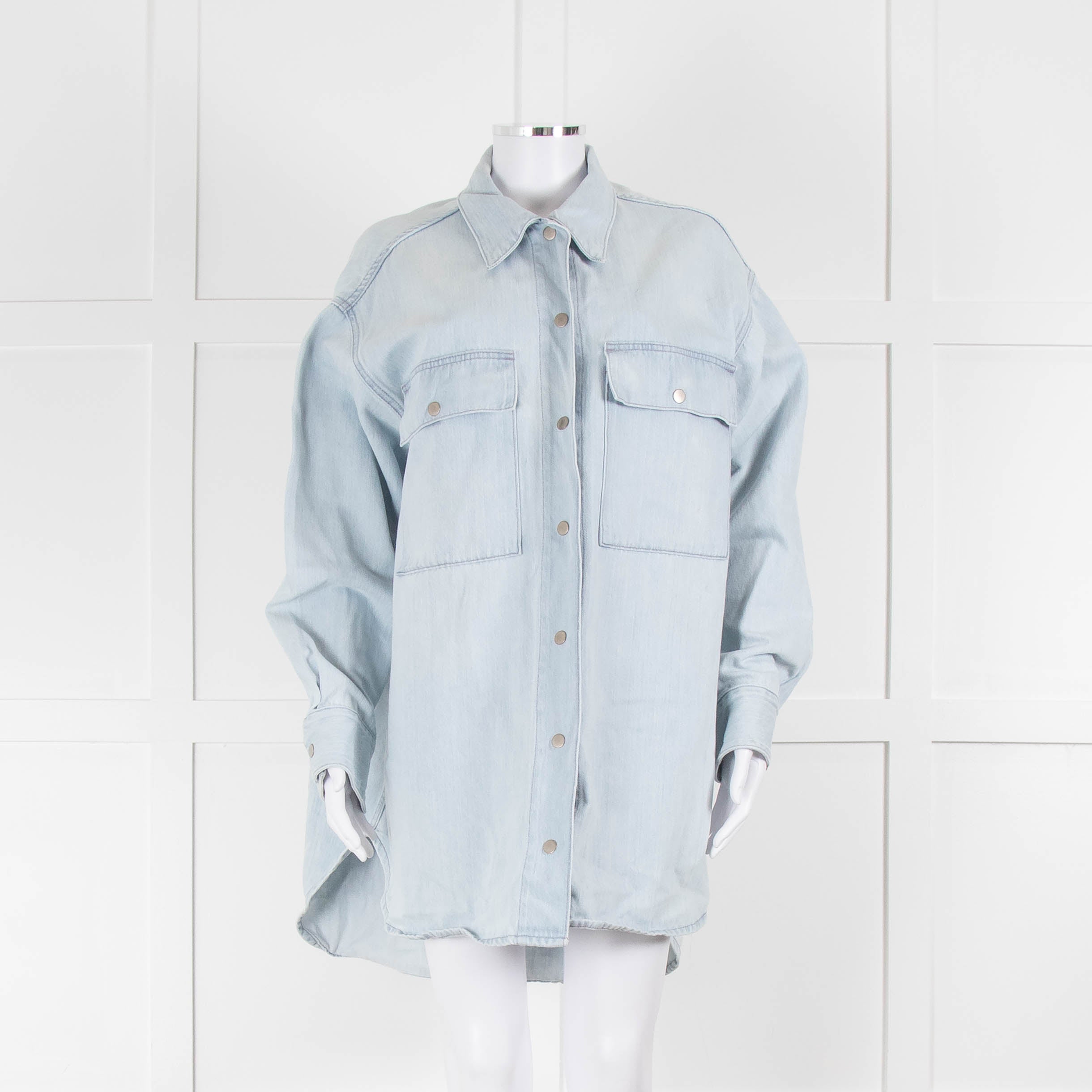 Raey Oversized Light Blue Denim Shirt – Phoenix Style
